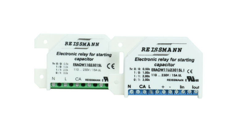 Starting relays for starter capacitors - Reissmann Sensortechnik GmbH