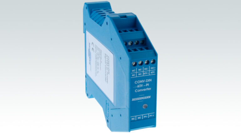KTY converter DIN rail switch cabinet module - Reissmann Sensortechnik GmbH